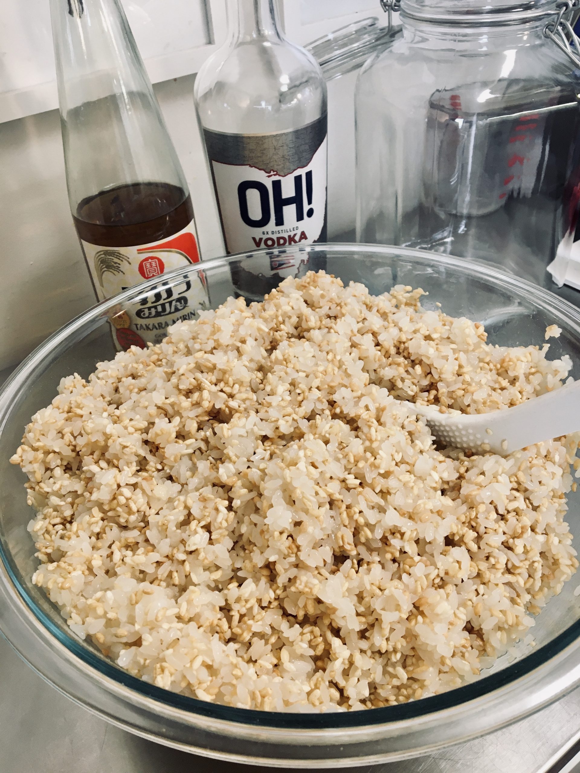 Homemade Mirin 自家製みりんづくり in アメリカ | wagashi studio